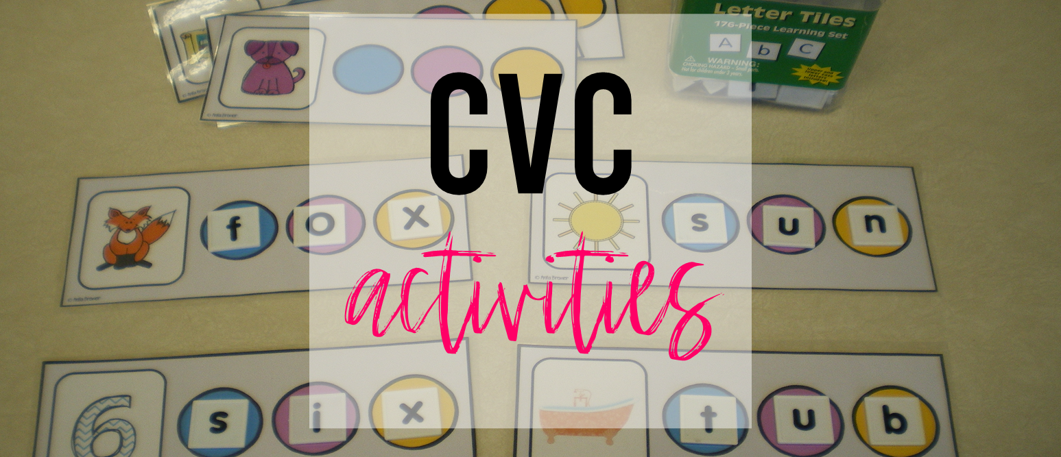 CVC and Sight Word FUN | Literacy Center Activities for Kindergarten ...