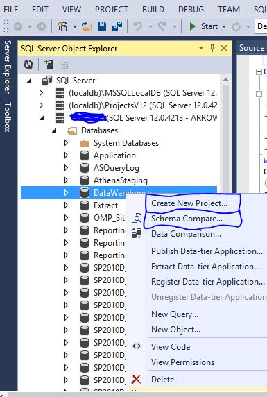 SQL Server BI: Ten Reasons to Use SSDT Database Projects.