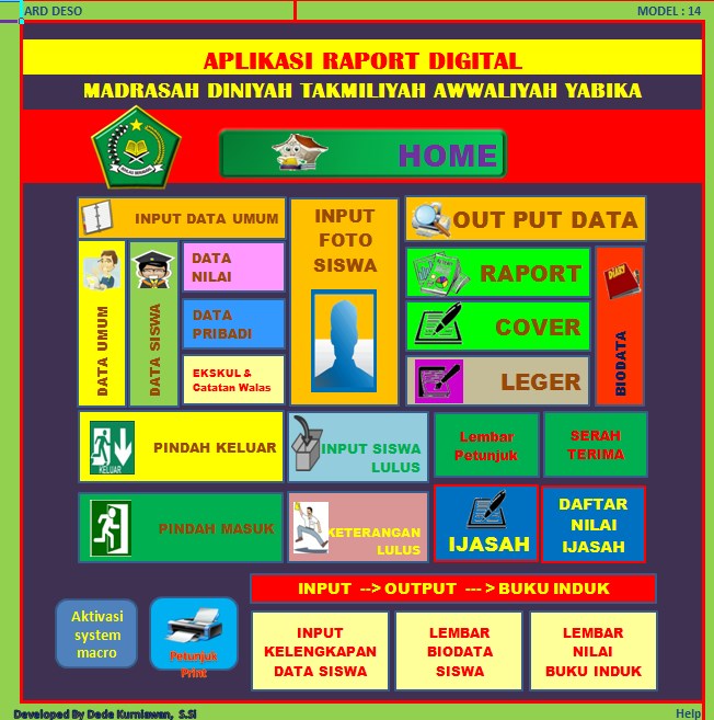 Download Aplikasi Rapor Digital MADRASAH DINIYAH ( MADIN ) Terbaru ...
