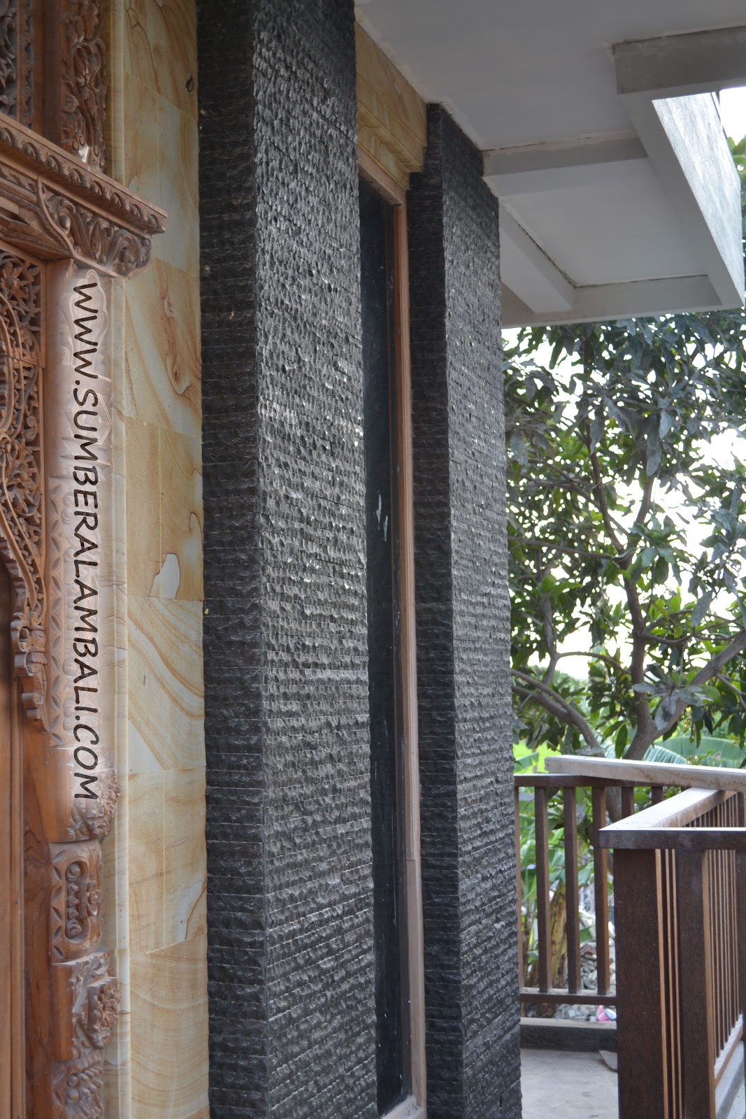 Berbagi Informasi dan Pengetahuan: Contoh pemasangan batu alam pada ...