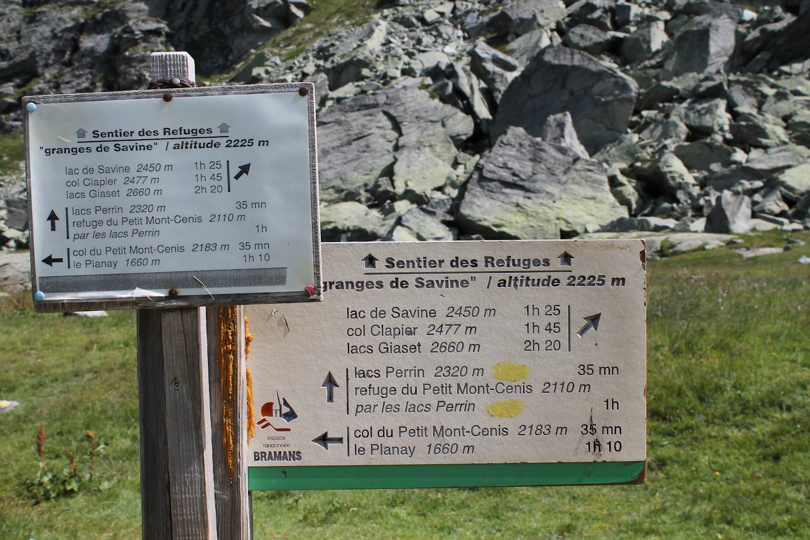 Instants Mauriennais: Le lac de Savine et le col du clapier