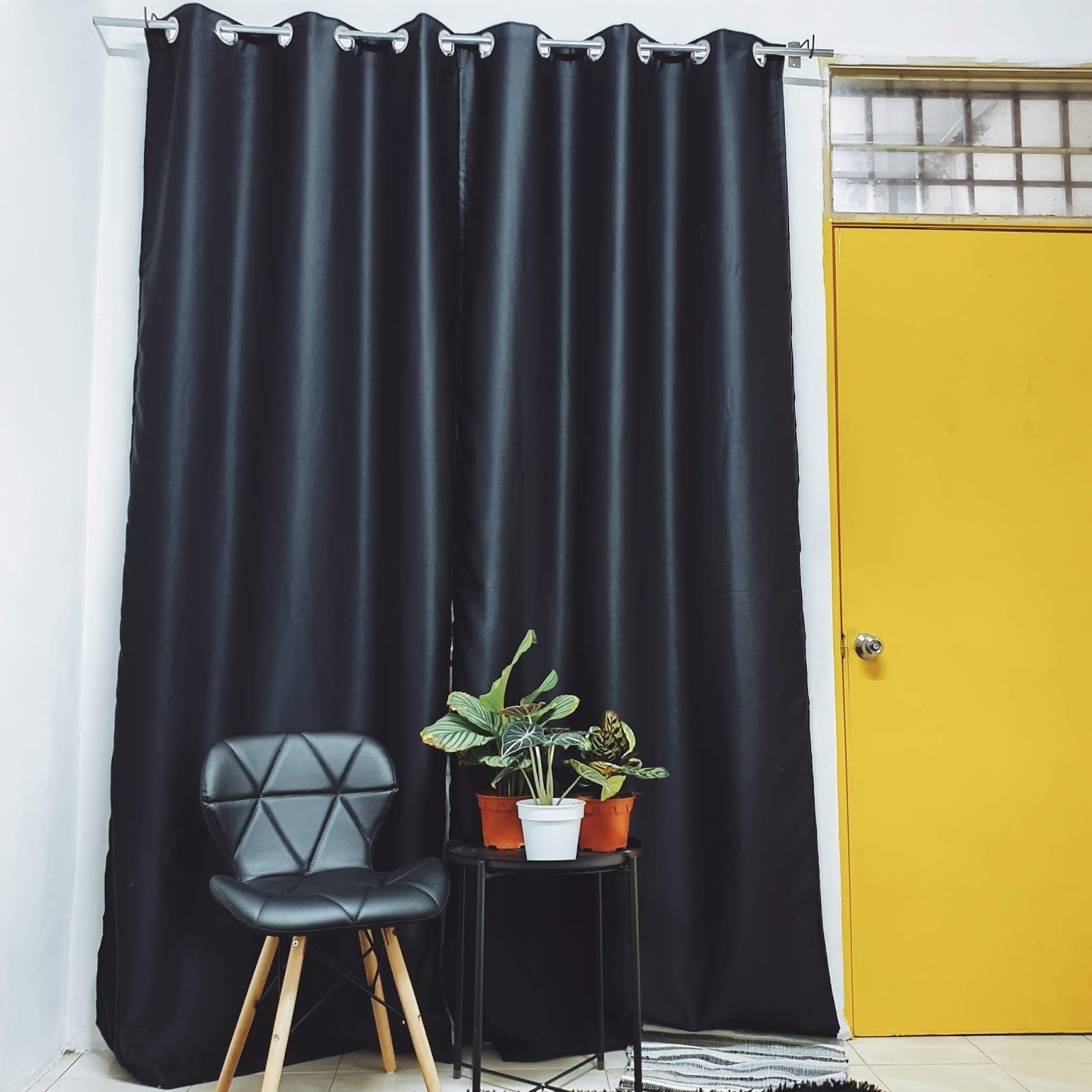 Pengalaman Beli Langsir Warna Hitam Murah Secara Online Di Shopee - Review