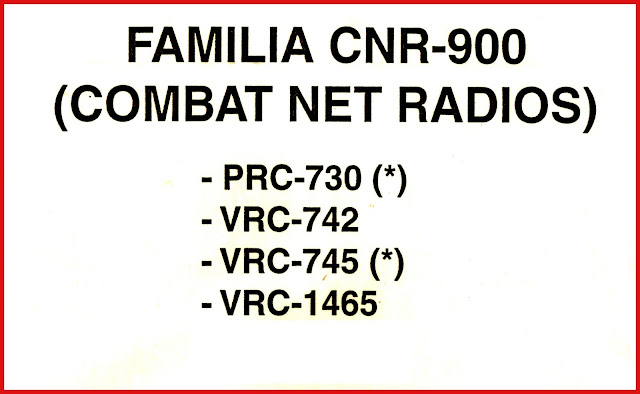 MEMORÁNDUM DEL ÚLTIMO SOLDADO PATRIOTA: EQUIPO DE RADIO VHF-FM/PRC-730V ...