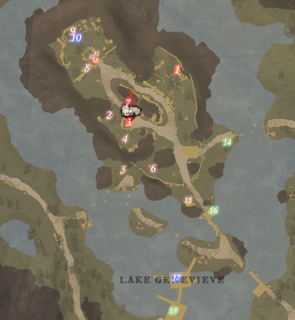 New World: Brightwood Isle chest locations