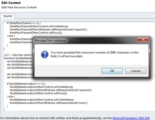 Workaround for text editor error after applying update Rollup 10_error ...