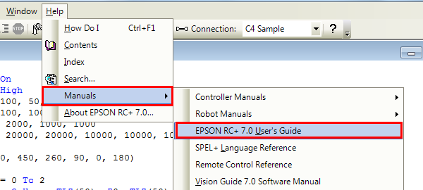 More Detail About Help Menu on the EPSON RC+ Software | Robotics University