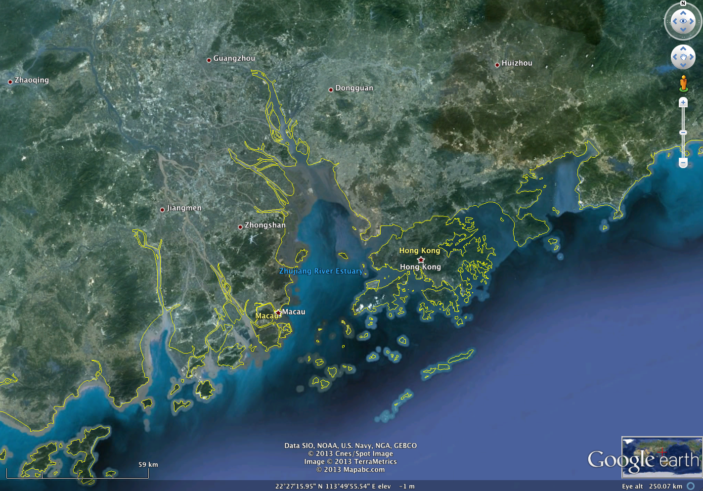 Pearl River Delta - Revision Cards in GCSE Geography