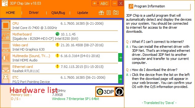 Knowledge Area: Automatic Driver Download Software