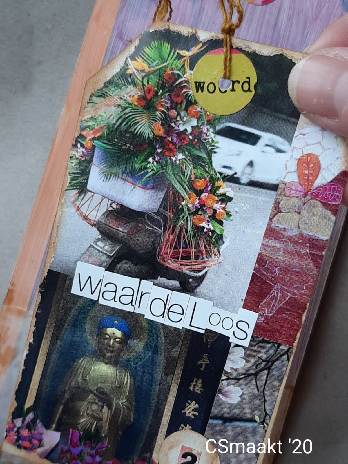 cs maakt - made by CS: Waardeloos label! 😉