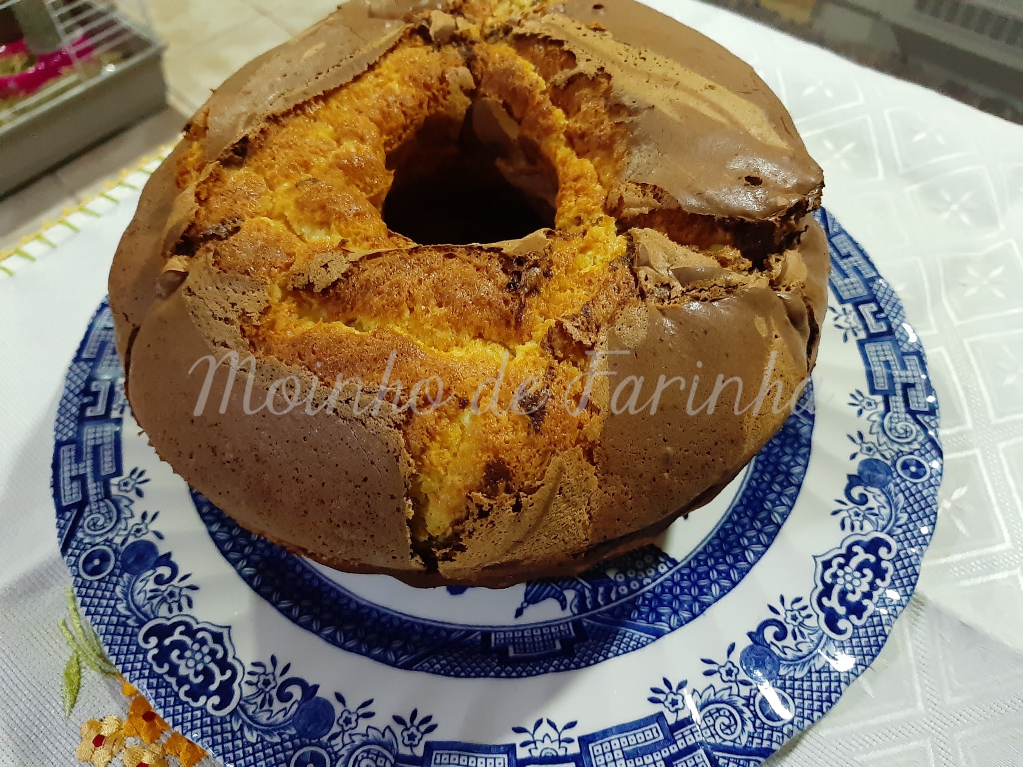 Moinho De Farinha: Bolo de mármore fofíssimo