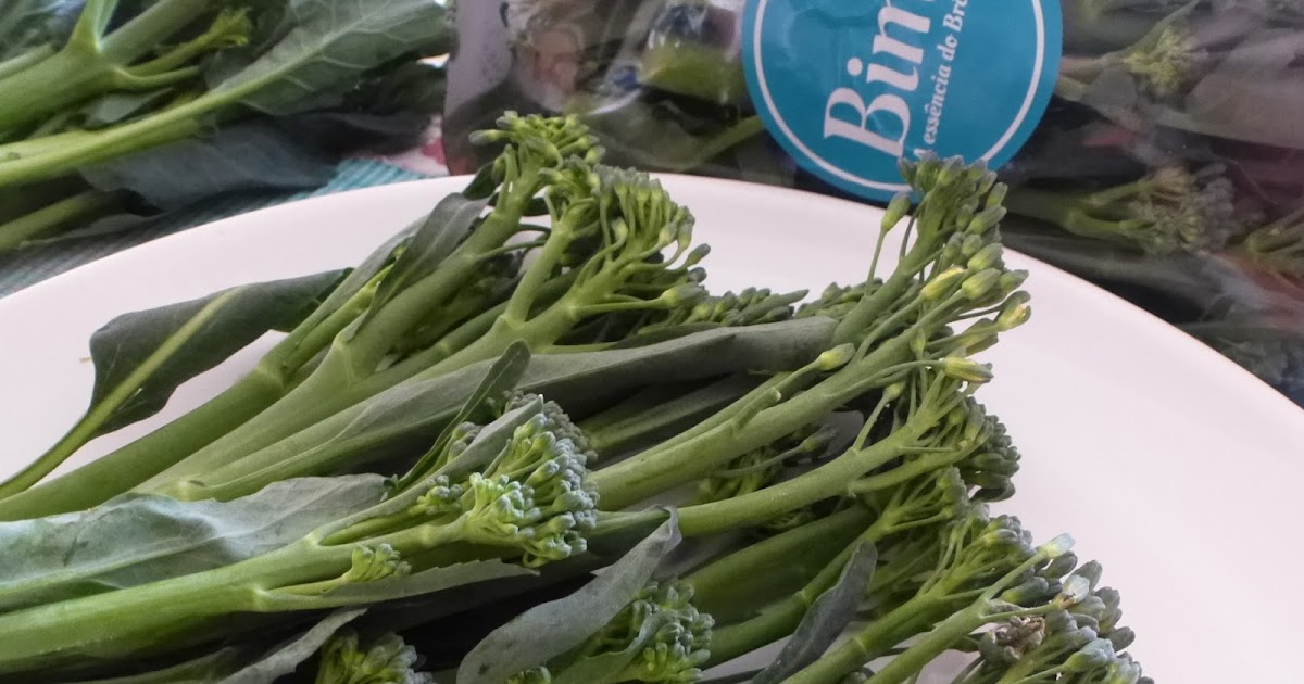 Bago de Romã: "Conhecer Melhor" - Bimi ou Mini-Brócolos ou Broccolini