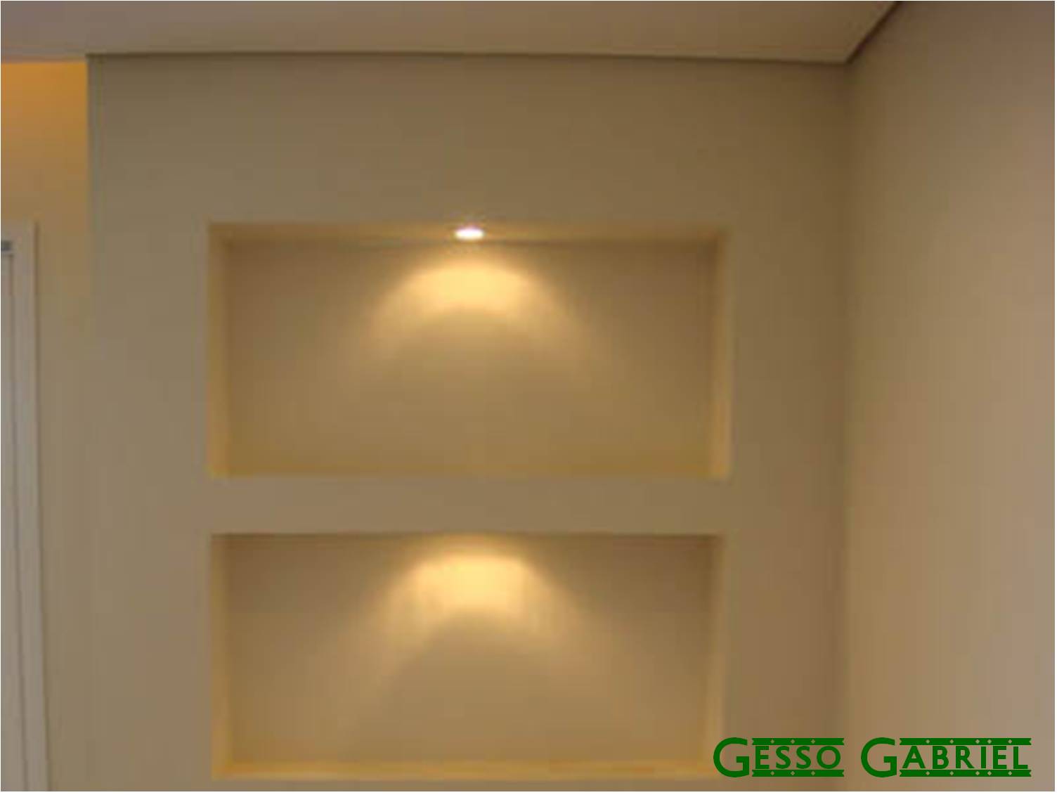 Gesso Gabriel & Decoração: Nichos e Drywall