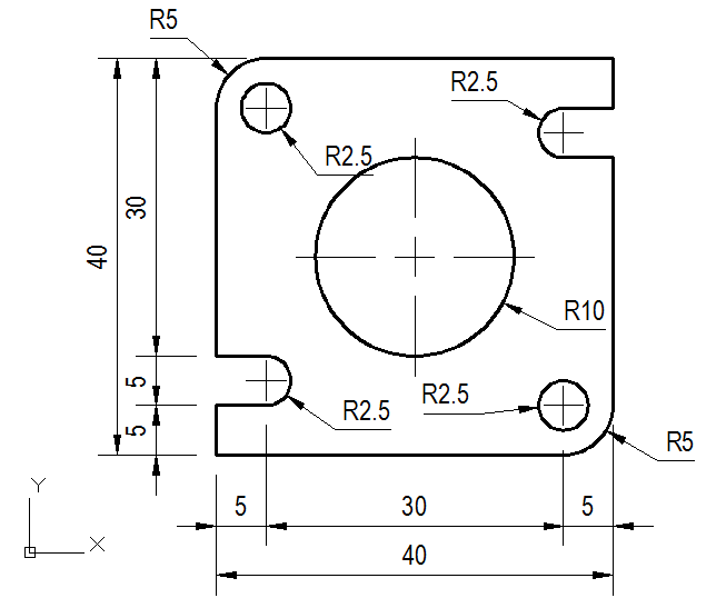 Geginau: Latihan - 1 AutoCAD Dasar