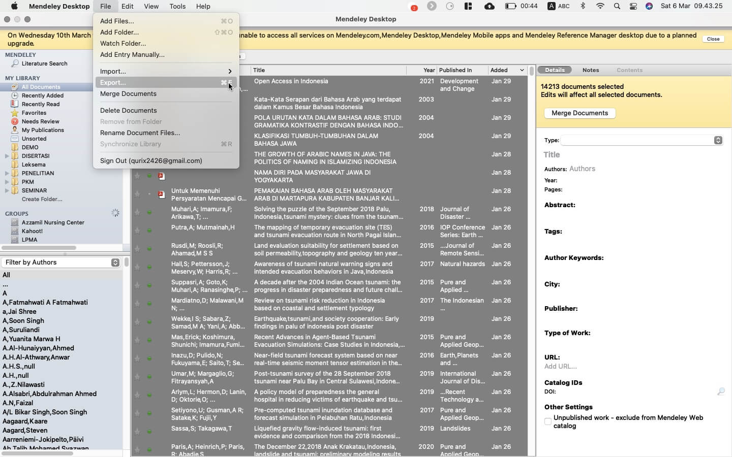 Mendeley iOS dan Android akan Segera Discontinued: Rekomendasi untuk ...