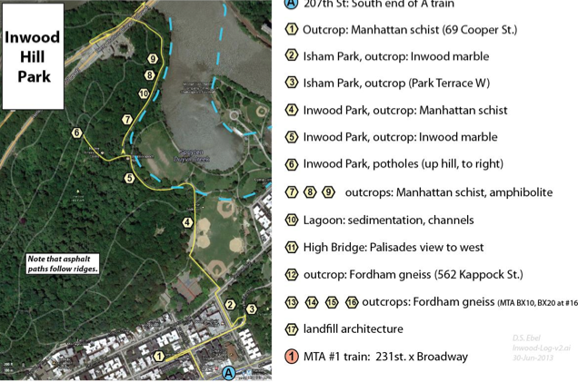 Travelblogue: Field Trip to Inwood Park