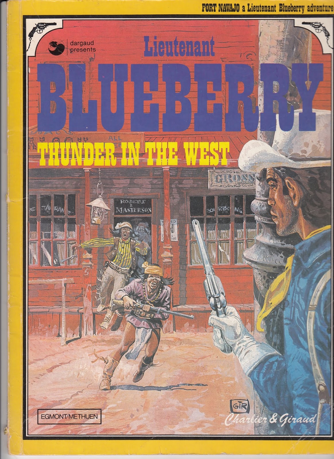 Boys Adventure Comics: Lieutenant Blueberry - Egmont/Methuen reprints