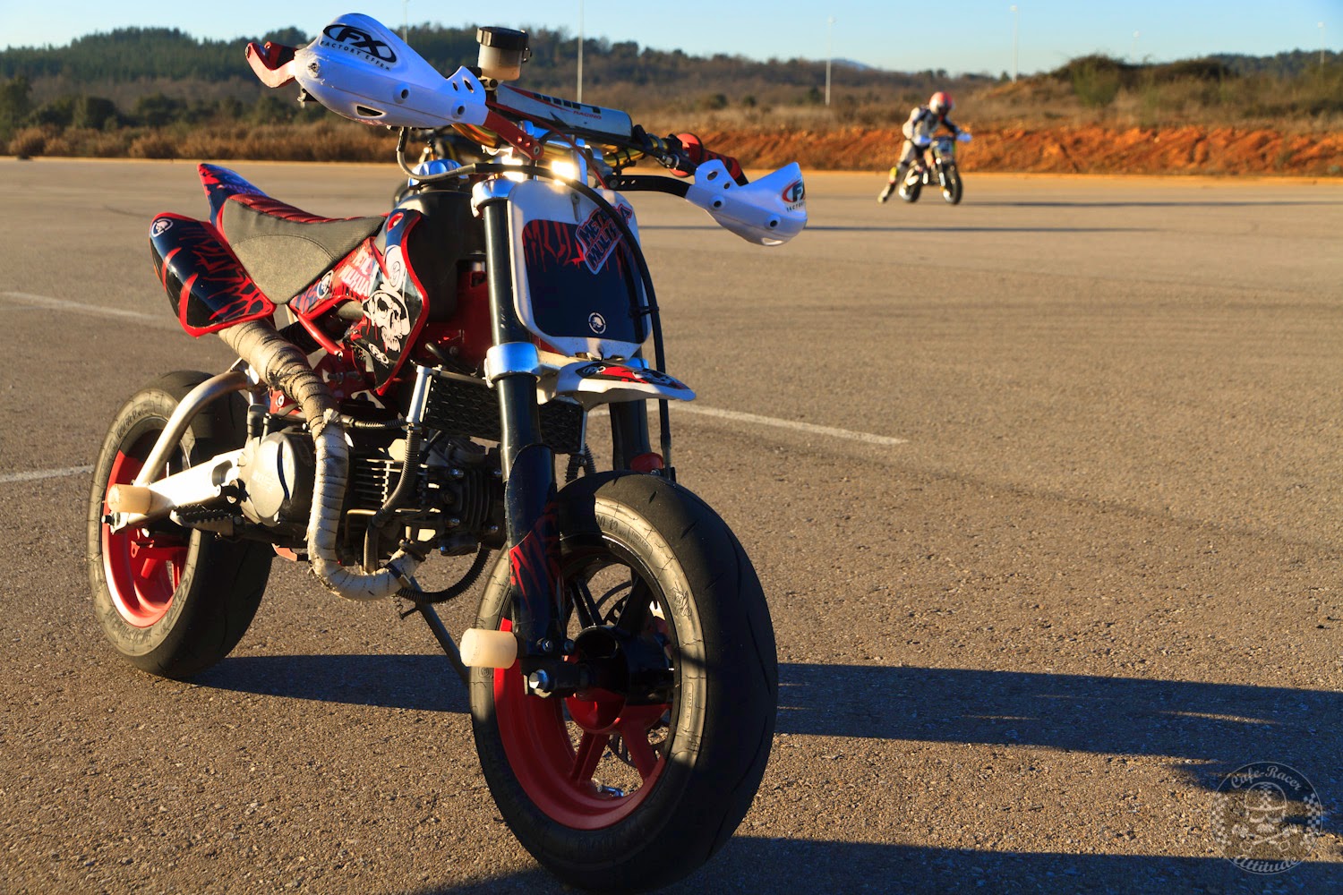 Cafe Racer Attitude: Pit Bike Afternoon