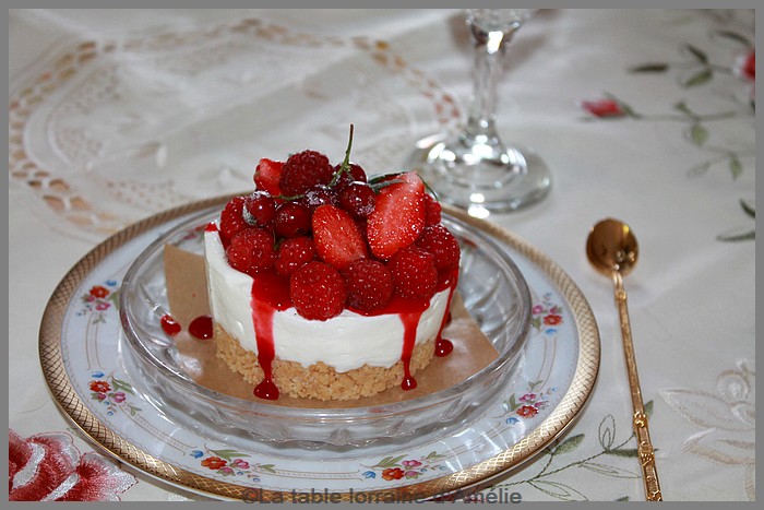 LA TABLE LORRAINE D'AMELIE: Cheese cake au citron sans cuisson et ses ...