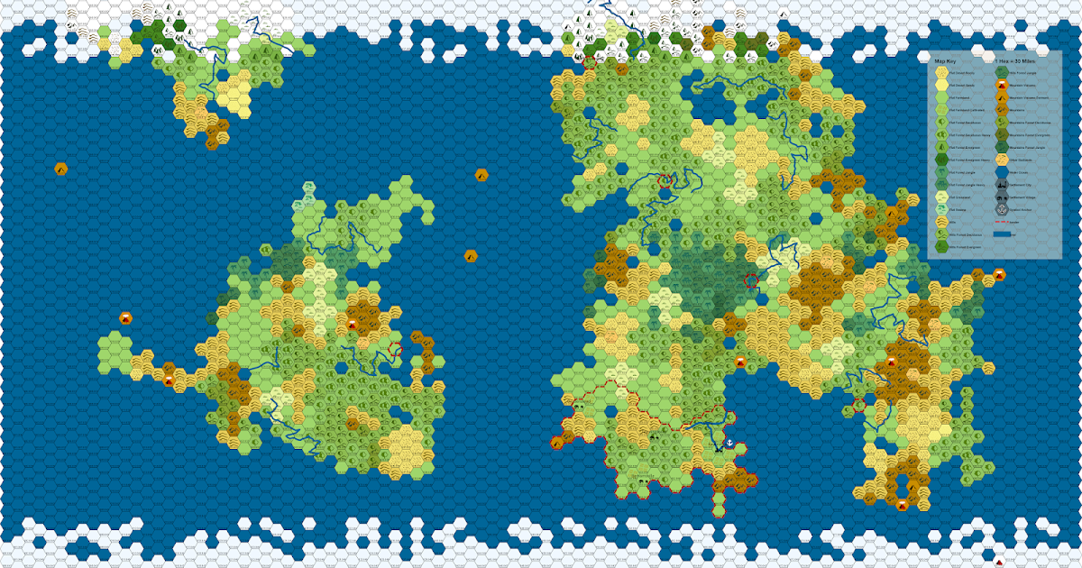 Ravenstead: Witherwind World Map