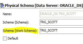 Discover BI: Importance of creating separate schema for Work in ODI