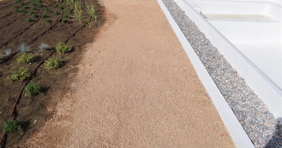 CÓMO HACER CAMINOS de JABRE para los JARDINES