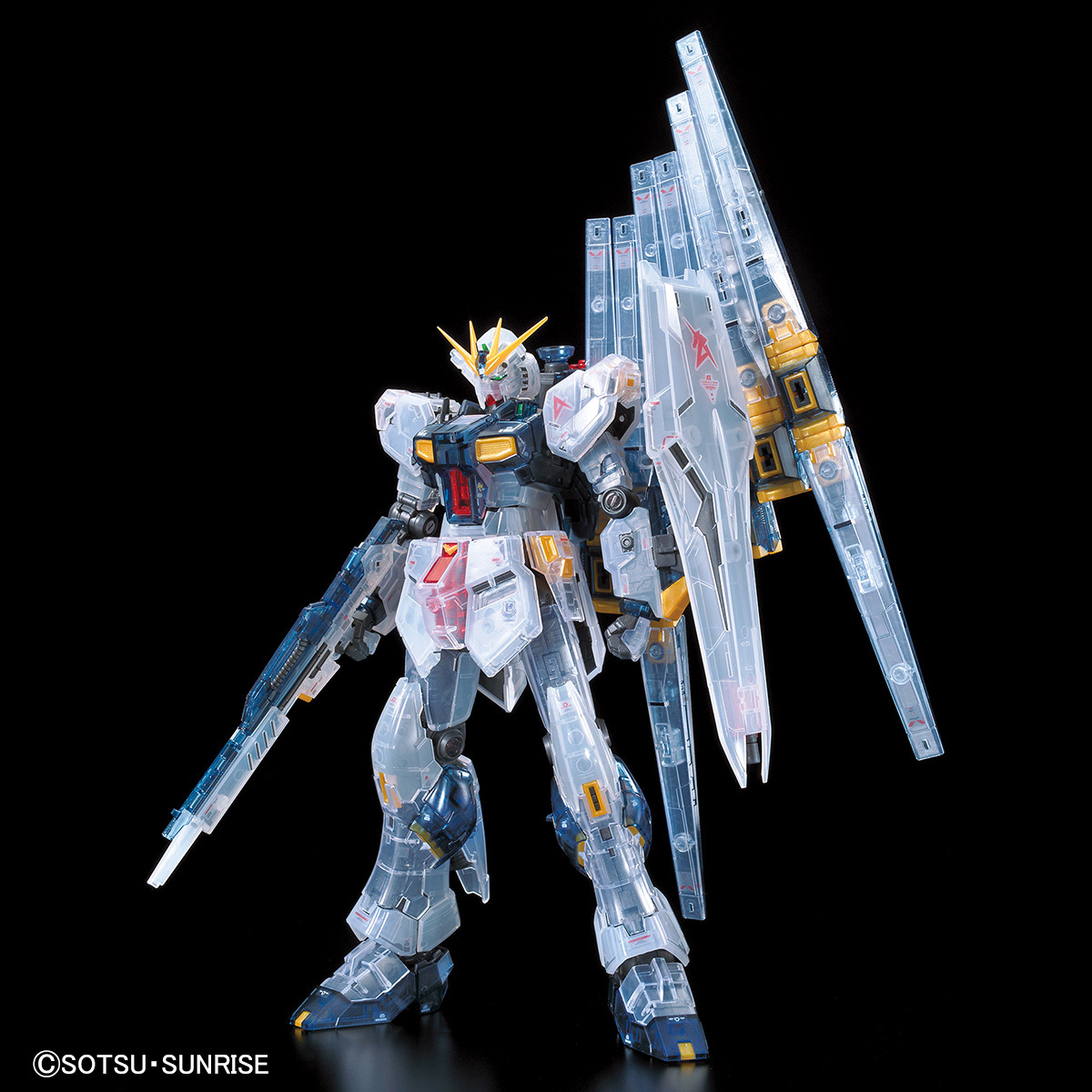 RG 1/144 RX-93 nu Gundam [Clear Color] First Production Limited Package ...