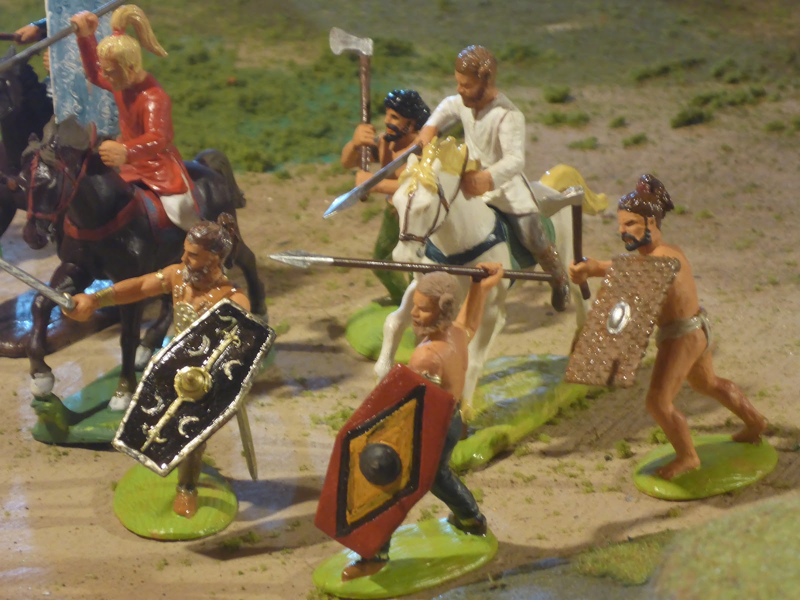 My 1/32 world: Germanic Horde cross the Rhine