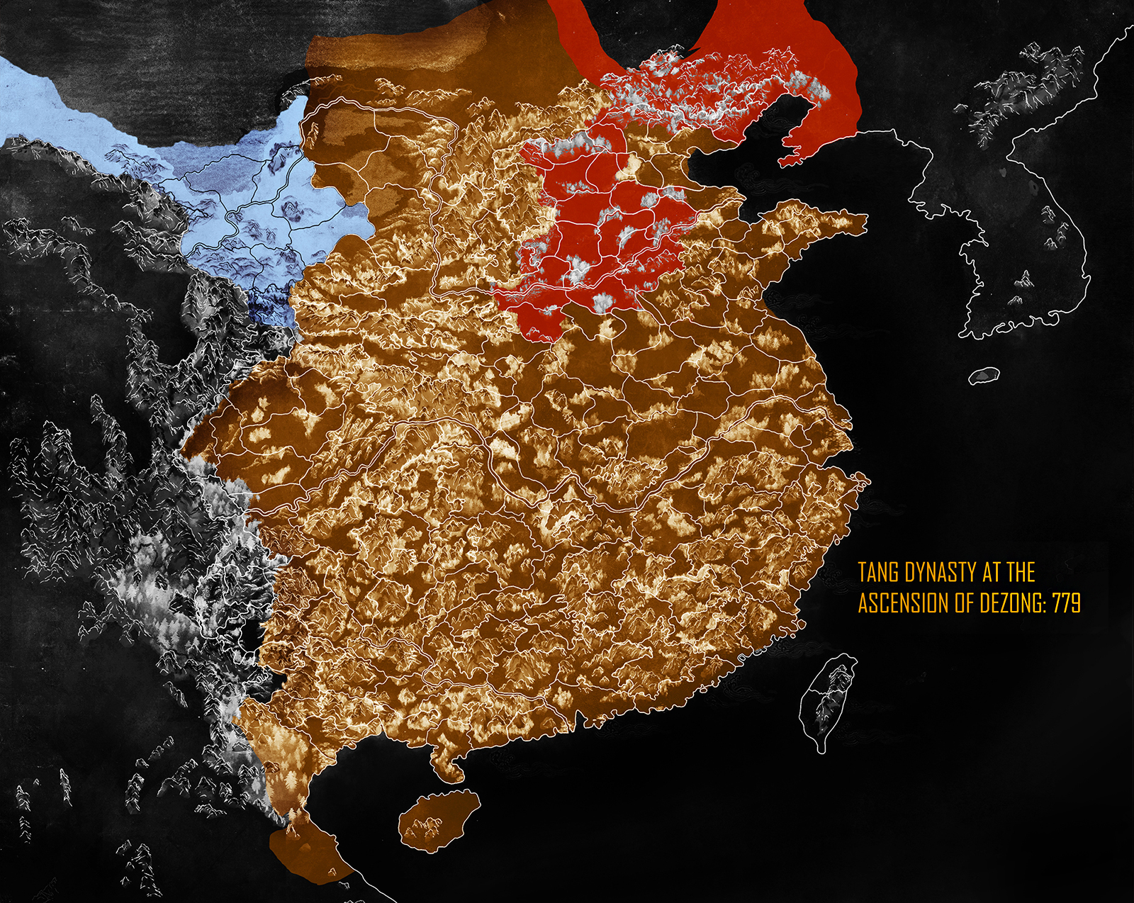 Middle Tang（766－835）: the Tug of War: 中唐: 拔河 1