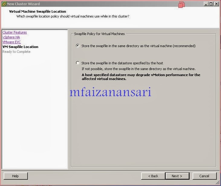 Virtualization: VMware High Availability (VMHA) Configuration