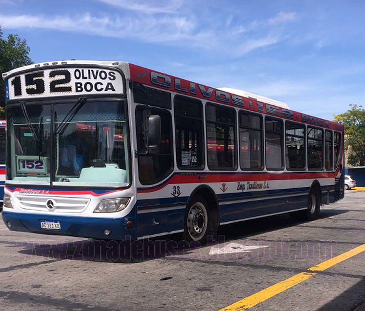 Colectibus - Zona de Buses: LINEA 152