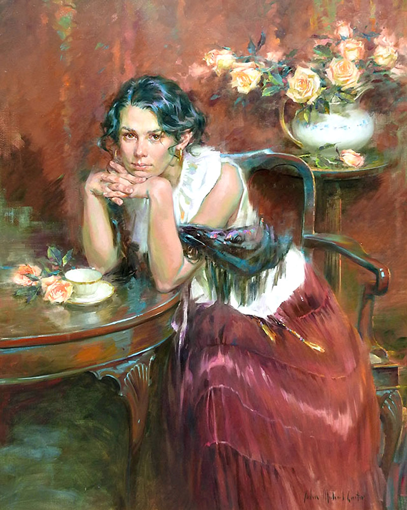 John Michael CARTER | Catherine La Rose ~ The Poet of Painting