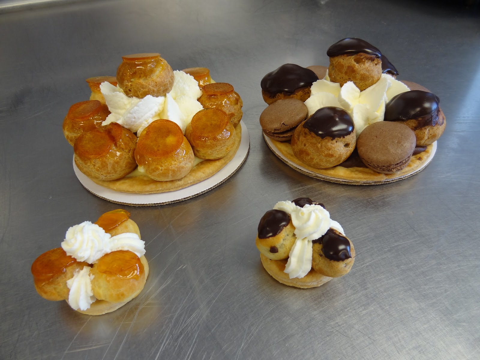 Food and Pastry: St Honoré European Cake Class