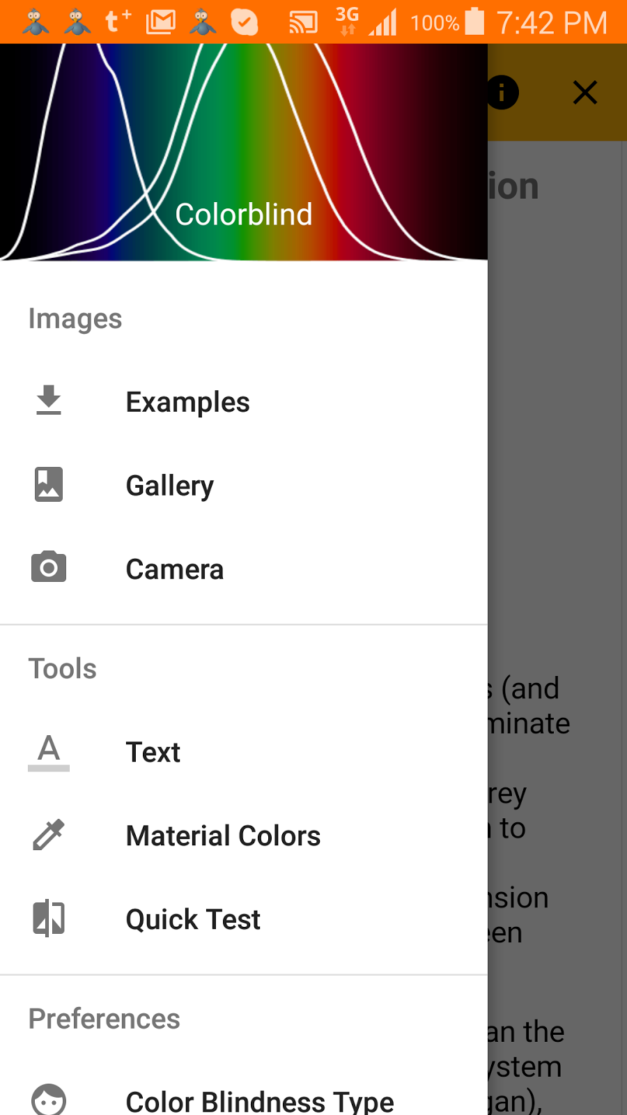 Colorblind Tools: Colorblind Simulator for Android released