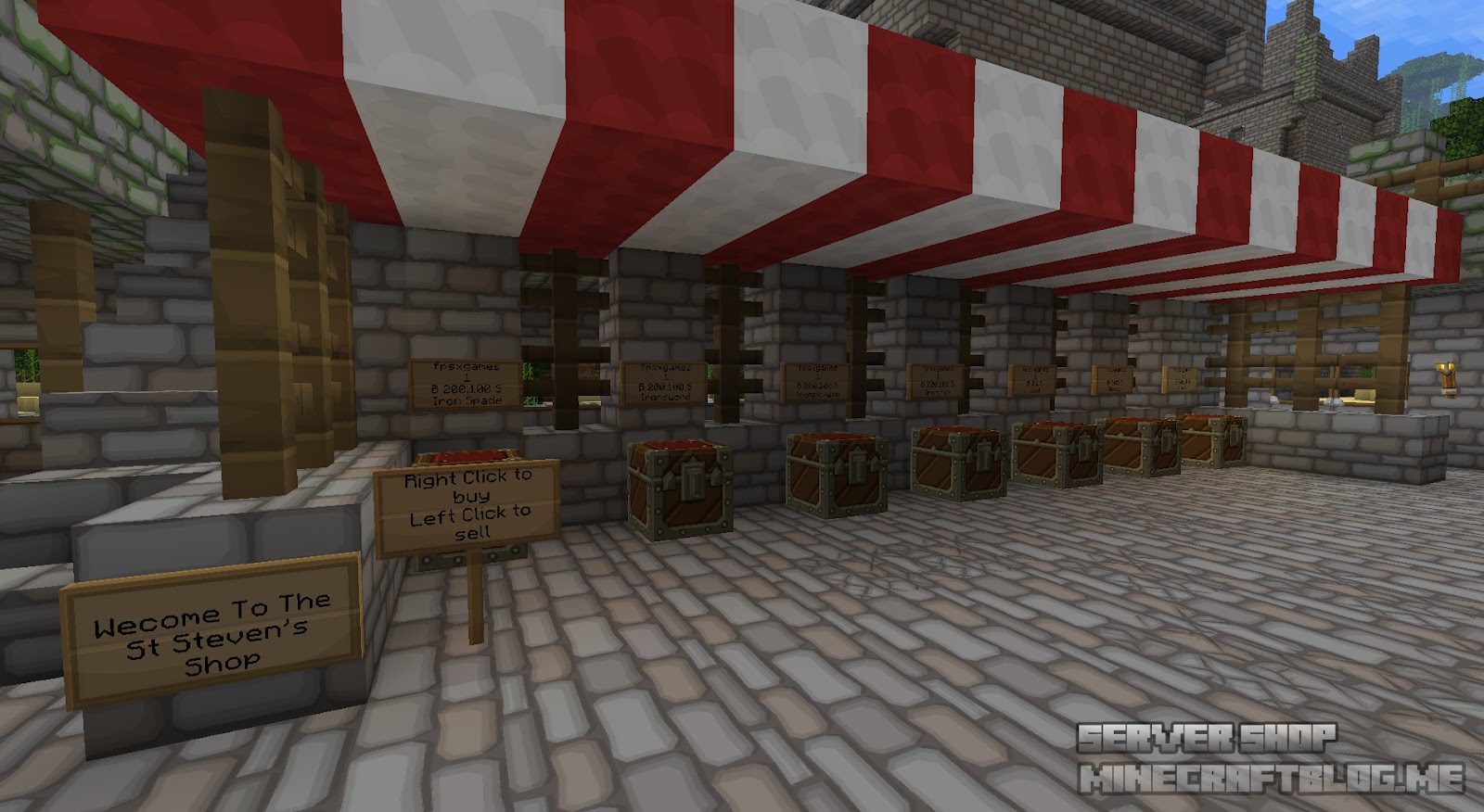 Minecraft Blog: Server Shop Is Now Open