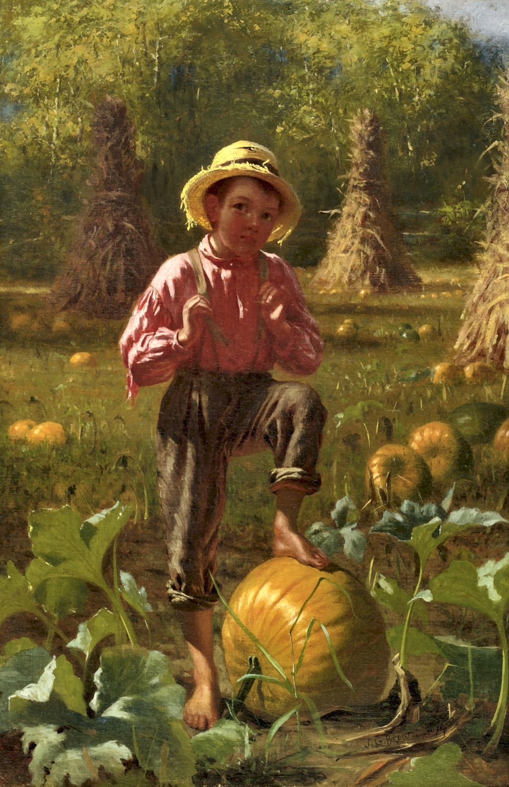 John George Brown | Pittore di genere | Tutt'Art@ | Masterpieces