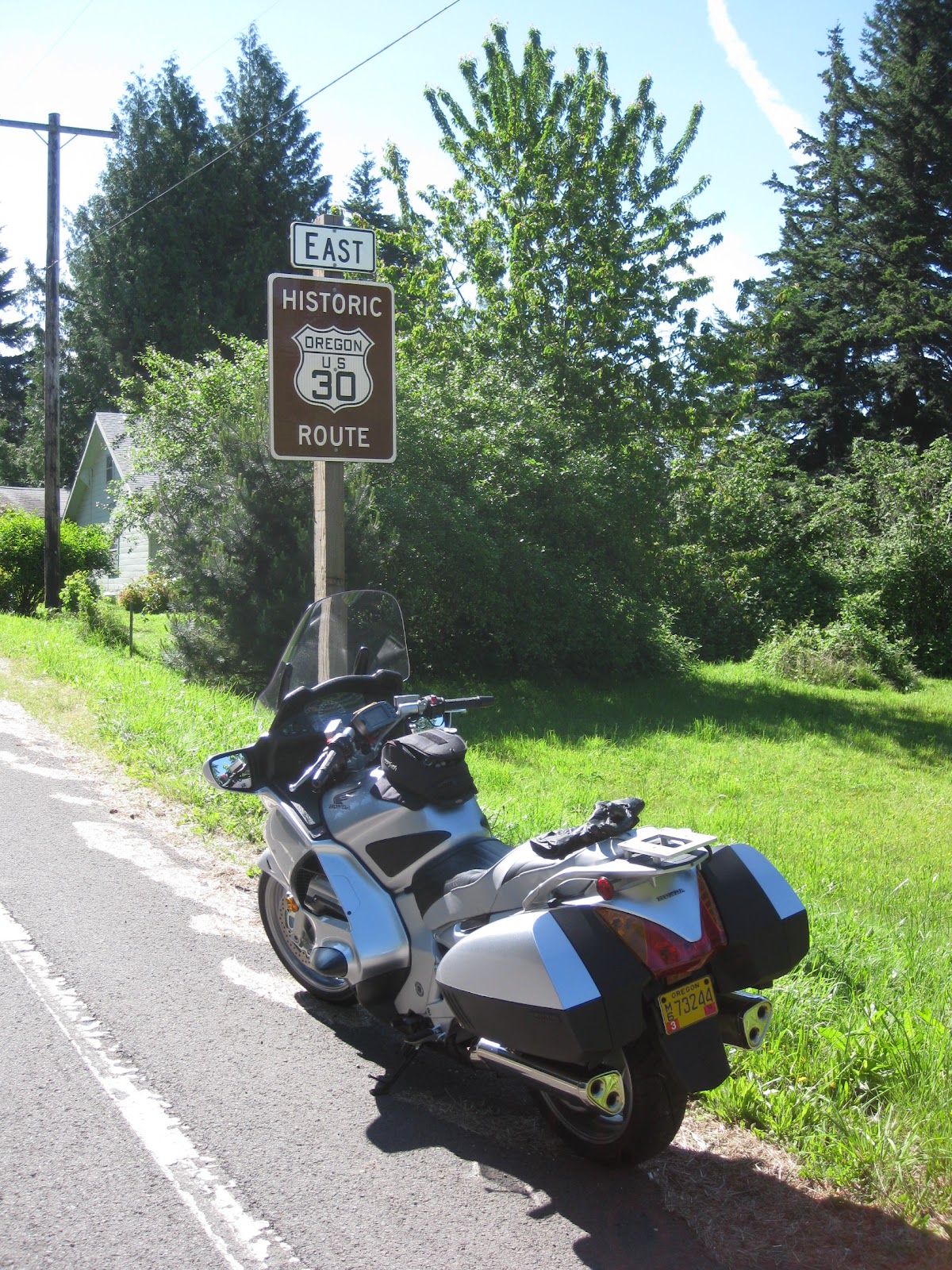 Northwest Motorcycle Rides and Oregon Rural Post Office Visits: Rufus ...