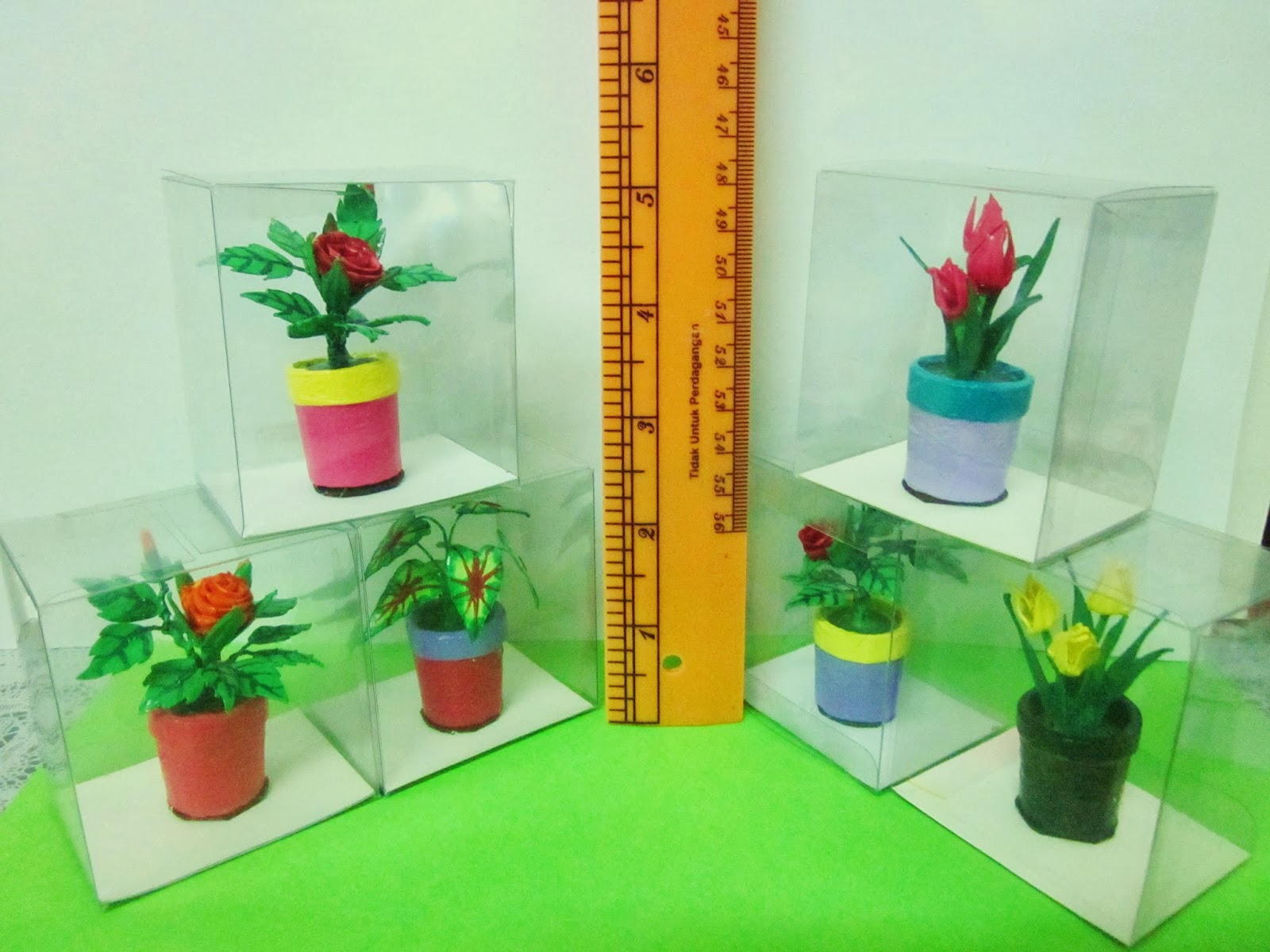 Seni kraftangan: Bunga Mini - Pelbagai jenis