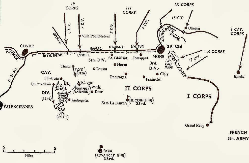Northumbrian Gunner: Mons - Battle of Mons
