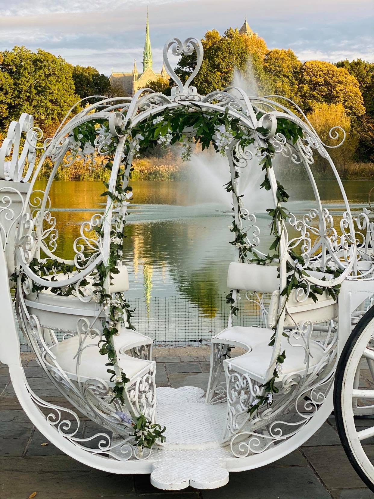 Dream Horse Carriage Company: Cinderella Carriage for Wedding Newark ...