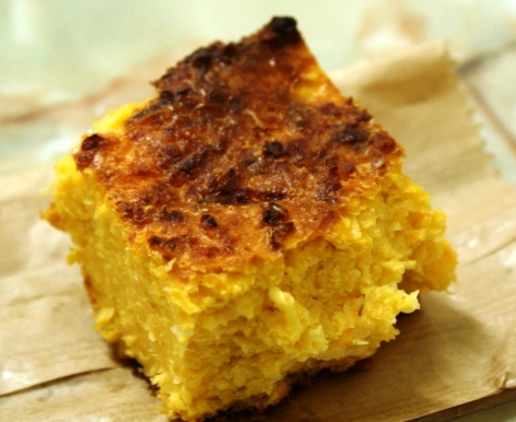 el pais de la sopa dura: Chipa guazú - um pouco da culinária local