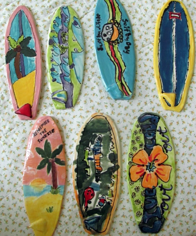 MagicMarkingsArt an artful blog about color and whimsy: Summer Surf Session