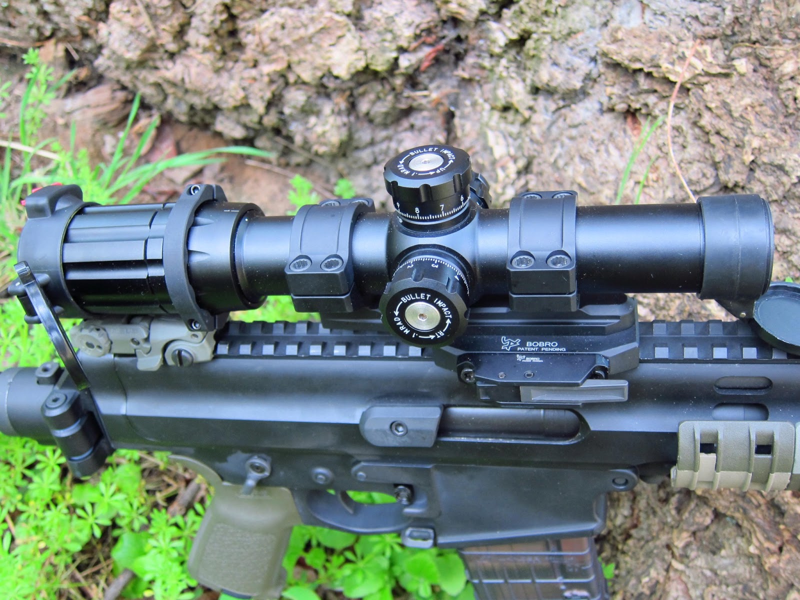 Red Crow Gear: SWFA SS 1x4-24 Illuminated Scope.
