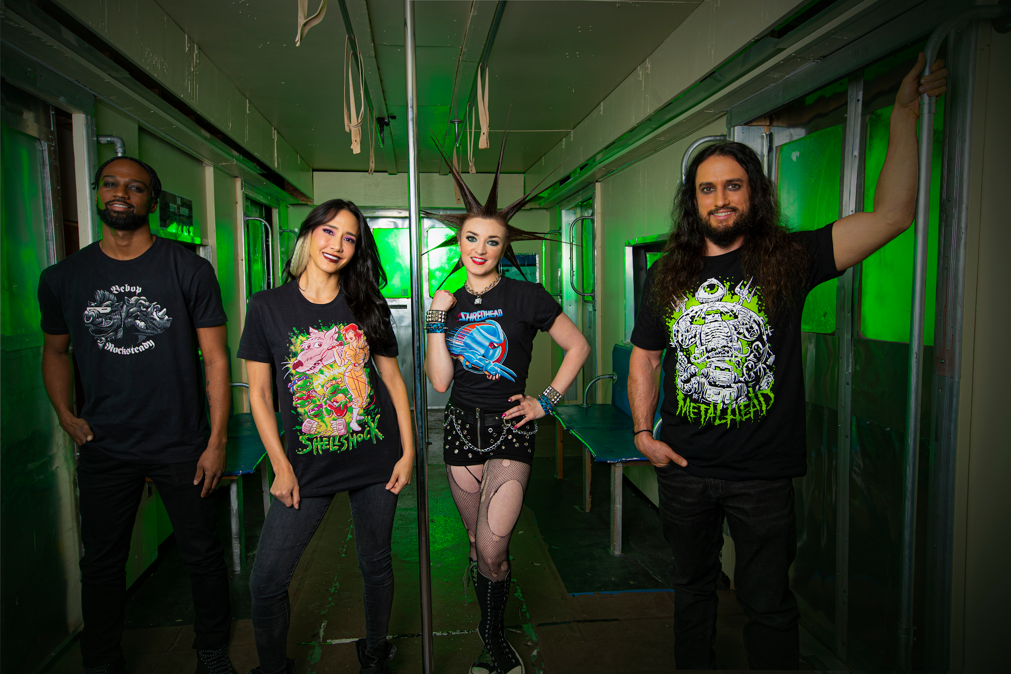 NickALive!: Metal With a Half Shell: Loot Crate Re-Imagines Teenage ...