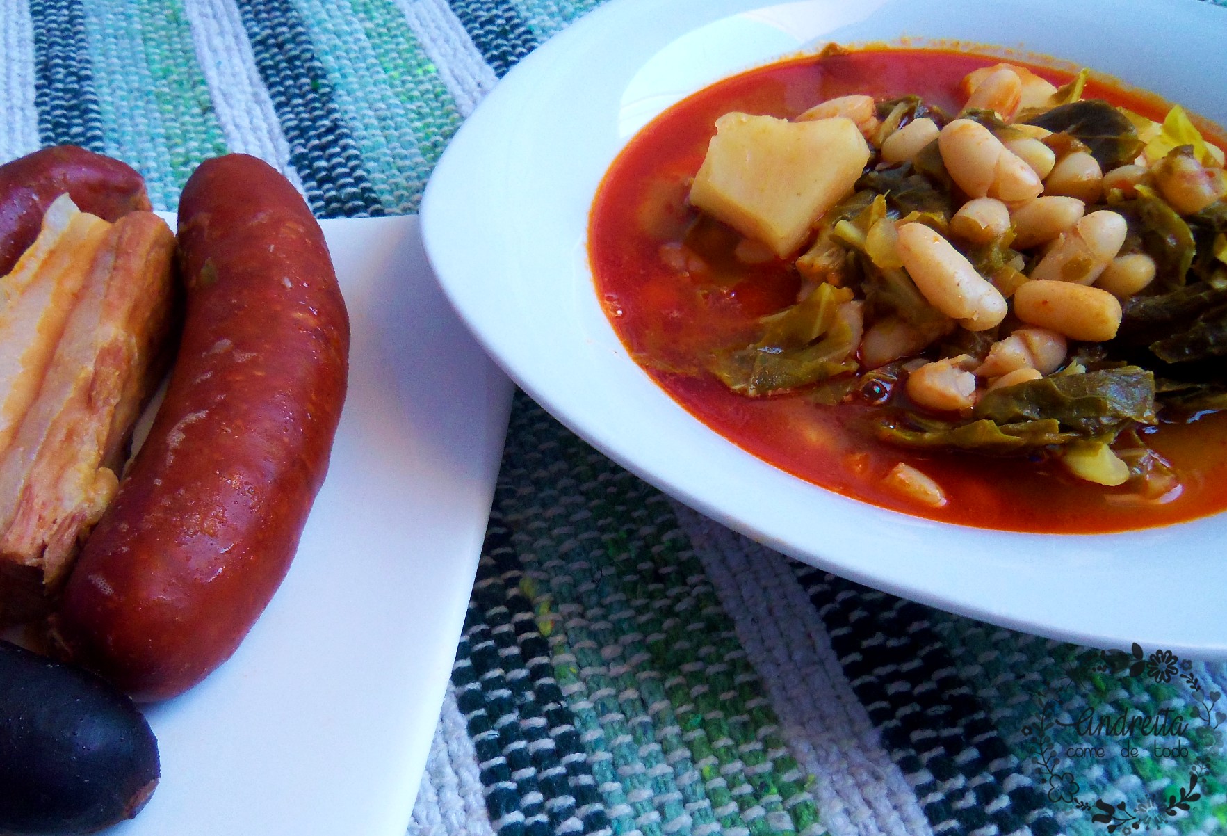 Pote gallego - Andreíta come de todo