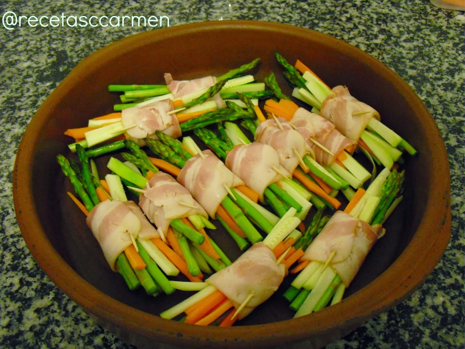 Recetas Casa Carmen: Rollitos de Verdura