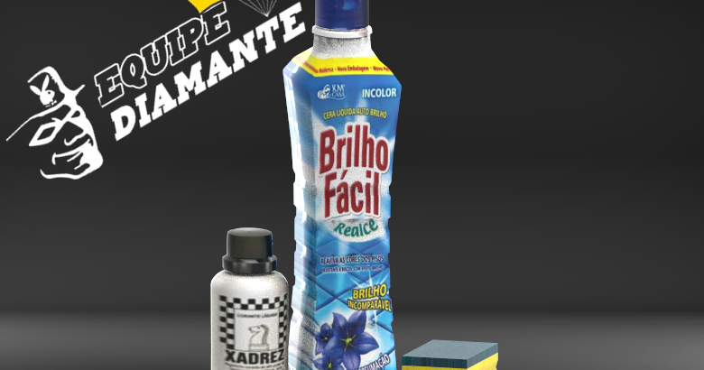 EQUIPE DIAMANTE: KIT PRETINHO