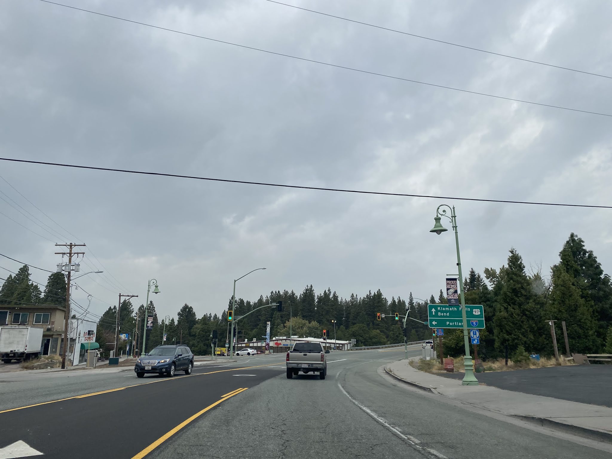 Exploring the southern terminus points of US Route 97 in Oregon and ...