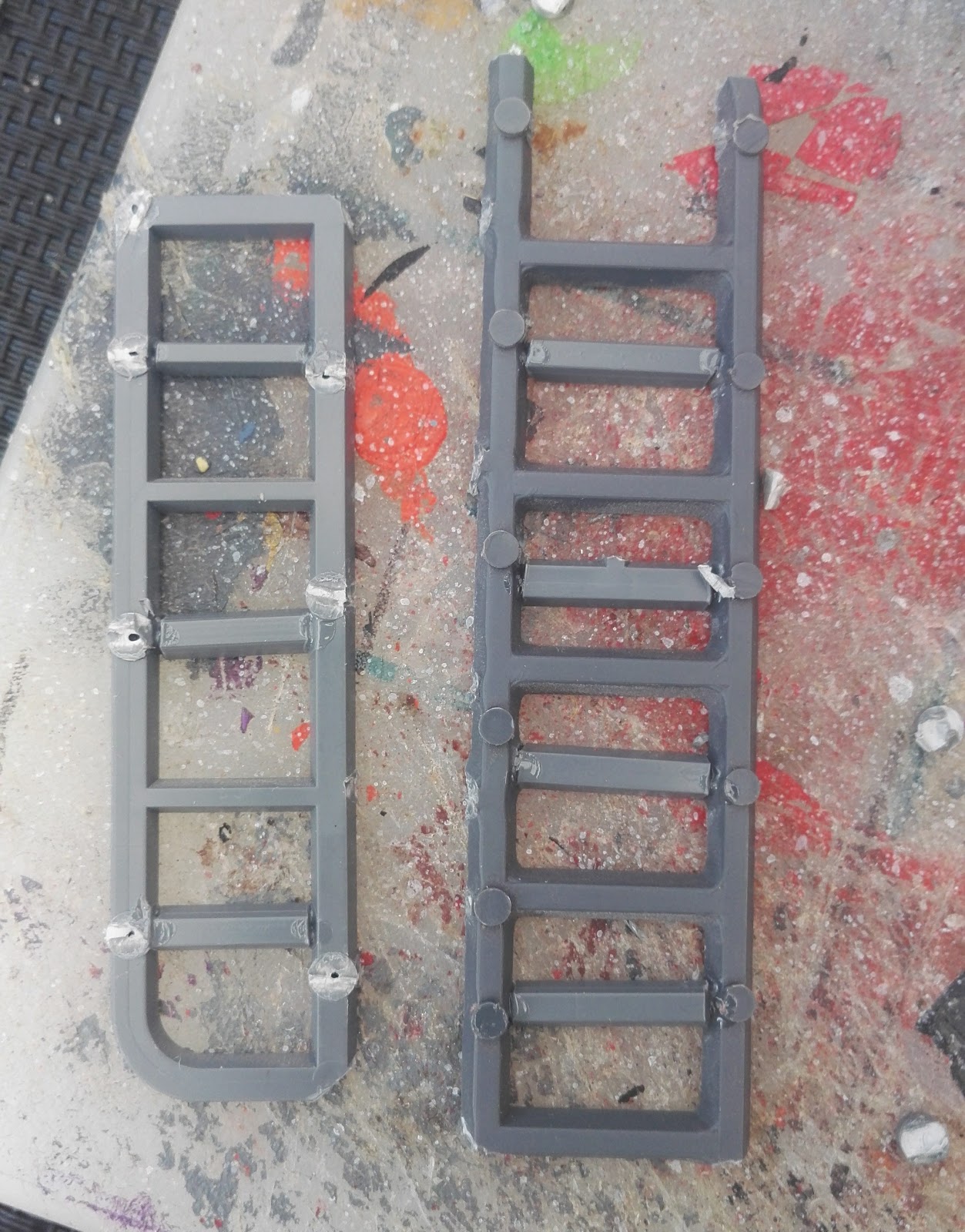 Bloodbeard's Garage: Tutorial: Scrap metal guard tower