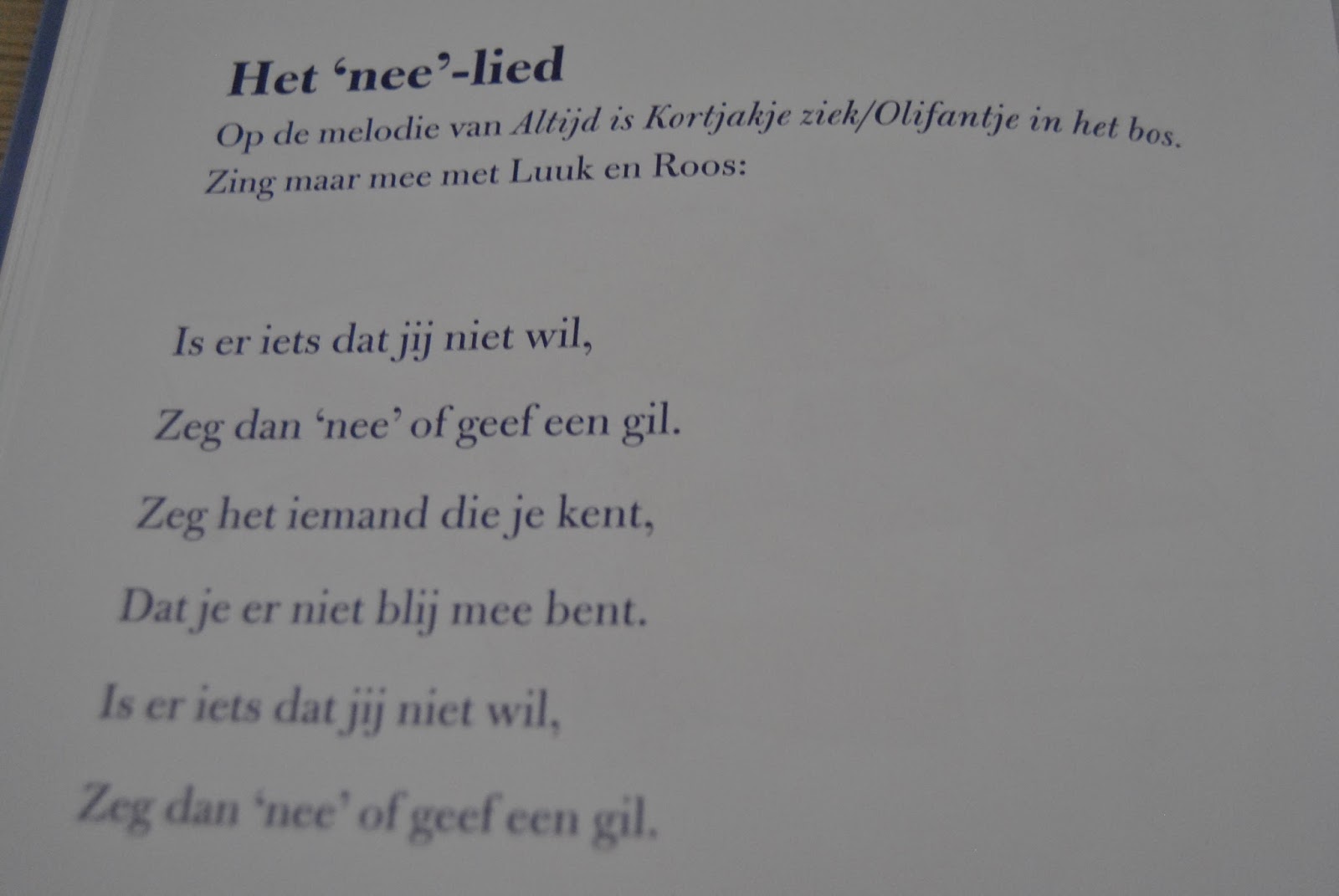 De baas over je lijf! - Getest op kinderen