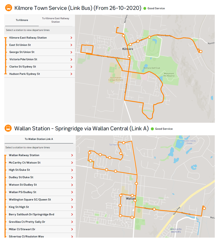 Melbourne on Transit: Timetable Tuesday #95: Kilmore and Wallan bus ...